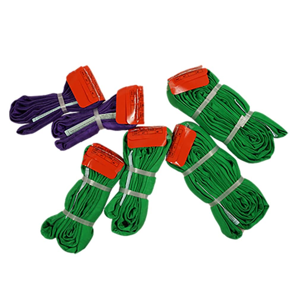 Light Duty Kit / 6 Polyester Lift Endless Round Slings | Manufacturer ...