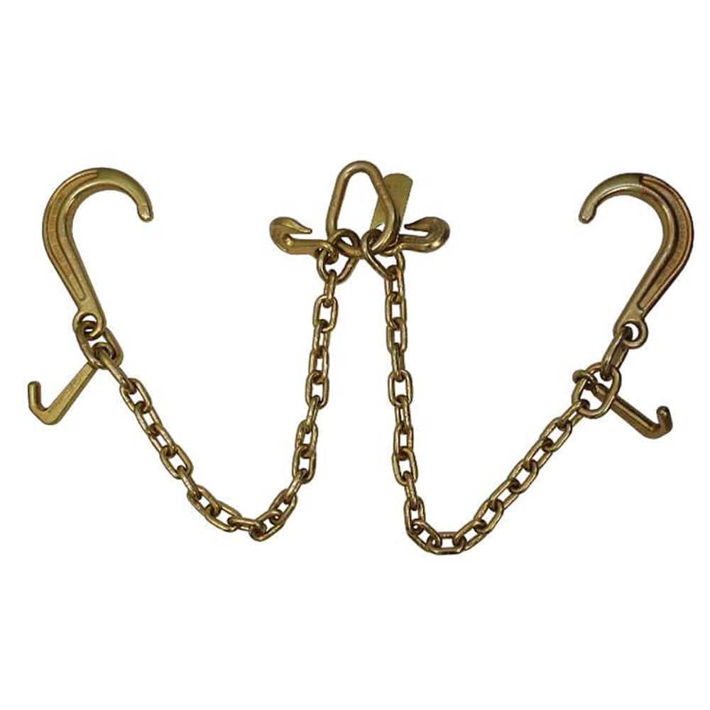 8'' J Hook Tow Chain Mini J Hooks V Bridle 5/16'' Grade 70 ...